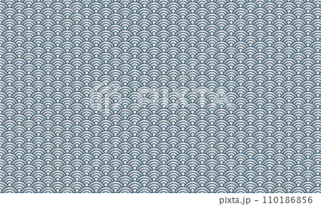 japanese pattern of geometric shapesのイラスト素材 [110186856] - PIXTA