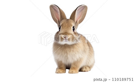 A rabbit on the transparent backgroundのイラスト素材 [110189751] - PIXTA