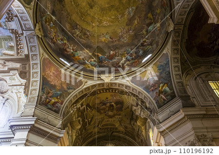 Santa Maria del Carmine church, Florence, Italyの写真素材 [110196192] - PIXTA