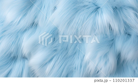Light Blue fur texture top view.のイラスト素材 [110201337] - PIXTA