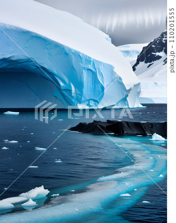 antarctica focus detailed quality sharp highlyのイラスト素材 [110201555] - PIXTA