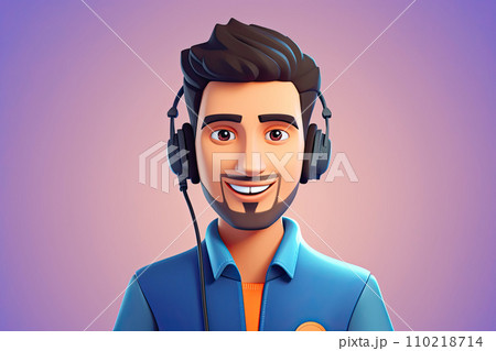 Illustration of Support Worker, Generative AIのイラスト素材 [110218714] - PIXTA