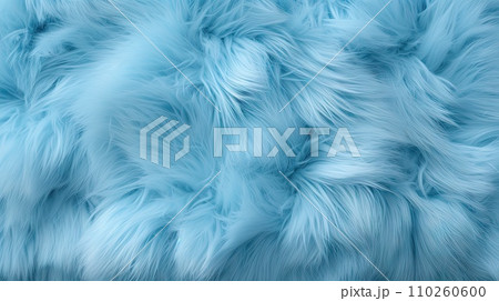 Light Blue fur texture top view.のイラスト素材 [110260600] - PIXTA