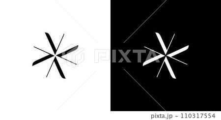 Unique and Luxury A4 logo designのイラスト素材 [110317554] - PIXTA