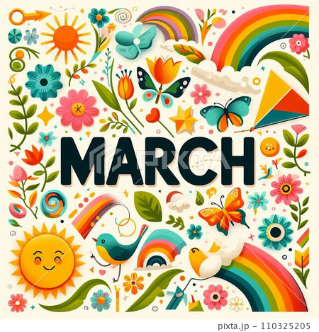 MARCHのイラスト素材 [110325205] - PIXTA