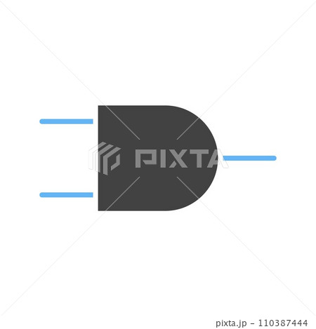 AND Gate icon vector image.のイラスト素材 [110387444] - PIXTA