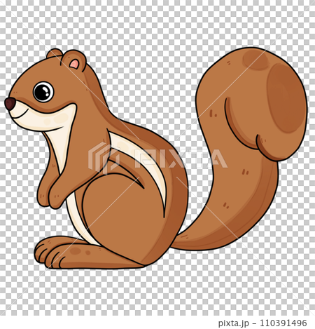 illustration of a cartoon Xerusのイラスト素材 [110391496] - PIXTA