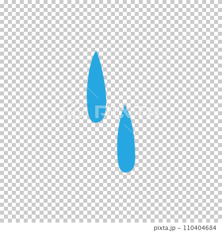 Comic sign. Tears and cold sweat marks. - Stock Illustration [110404684 ...