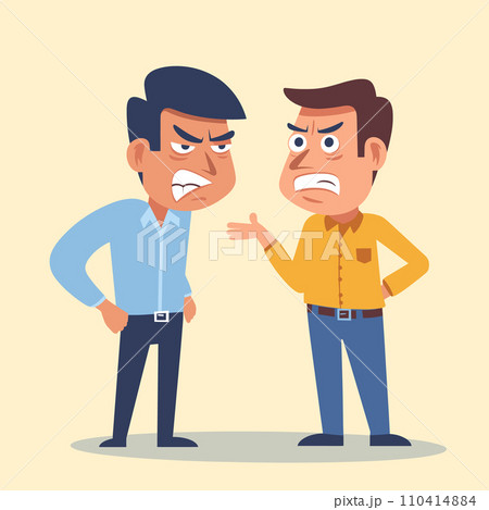 Angry Cartoon Men