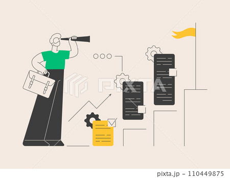 Business mission abstract concept vector...のイラスト素材 [110449875] - PIXTA