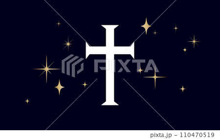 Christian religious cross signのイラスト素材 [110470519] - PIXTA