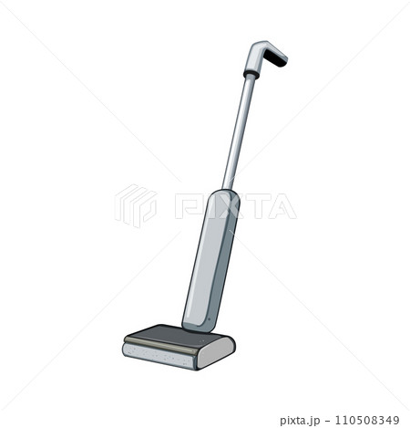 machine electric mop cartoon vector illustrationのイラスト素材 [110508349] - PIXTA