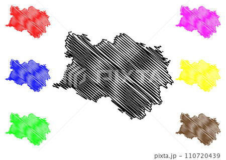 Kannauj district (Uttar Pradesh State, Republic...のイラスト素材 [110720439 ...