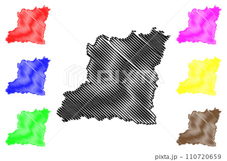 Karnal district (Haryana State, Republic of...のイラスト素材 [110720659] - PIXTA