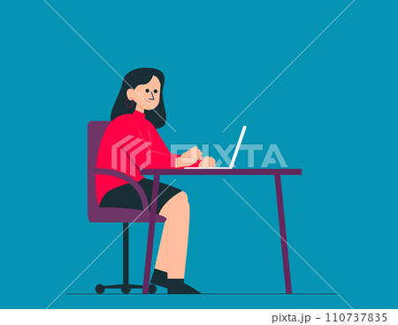 Work in progress. Data analysis vector conceptのイラスト素材 [110737835] - PIXTA