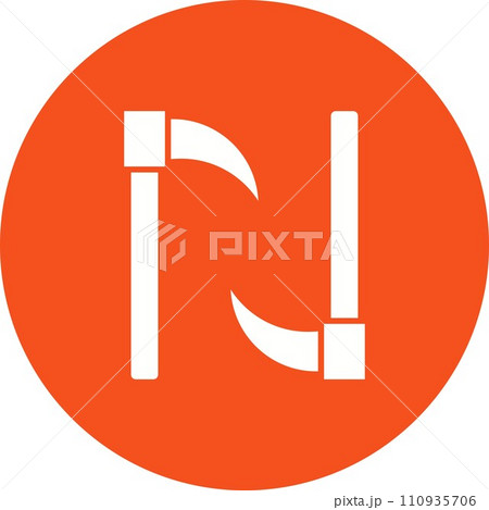 Kama icon vector image.のイラスト素材 [110935706] - PIXTA