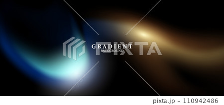 Retro blur gradient background with grain...のイラスト素材 [110942486] - PIXTA
