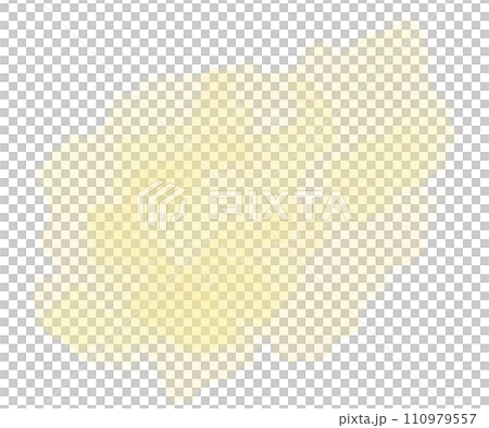 Pastel yellow splash watercolor abstract...のイラスト素材 [110979557] - PIXTA