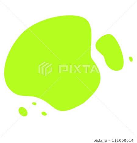vector neon spot for text. Green background on...のイラスト素材 [111000614 ...