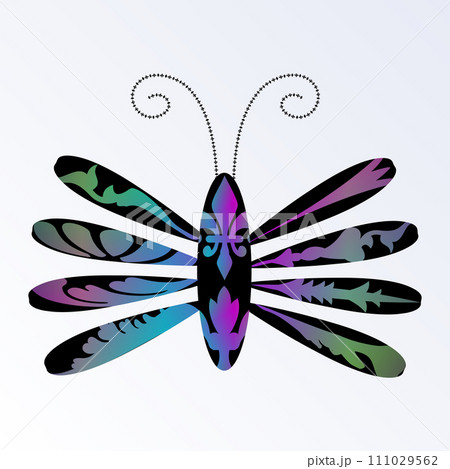 Insect design with beautiful motifのイラスト素材 [111029562] - PIXTA