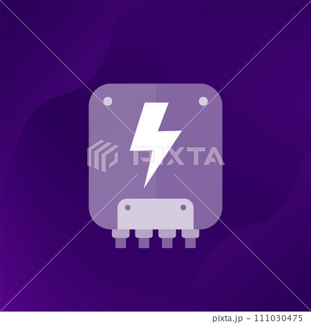 electric power control box vector iconのイラスト素材 [111030475] - PIXTA