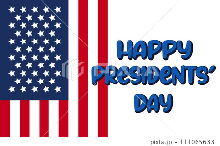 Washington Presidents Birthday. President s Day...のイラスト素材 [111065633 ...