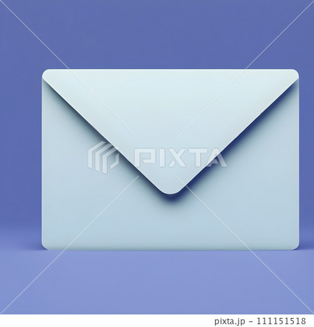 3d mail envelope. email. Generative AI.のイラスト素材 [111151518] - PIXTA