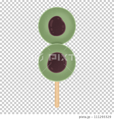 Dango Cartoon illustration Dango Isolated...のイラスト素材 [111293329] - PIXTA