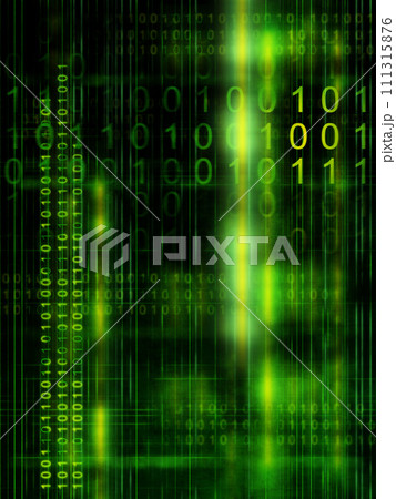 Binary codeのイラスト素材 [111315876] - PIXTA