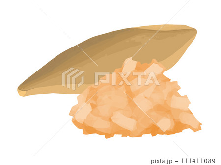 鰹節と削り節のイラストのイラスト素材 [111411089] - PIXTA