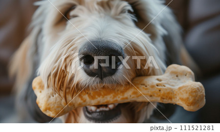 Advertising portrait, banner, focused on shaggy...のイラスト素材 [111521281 ...