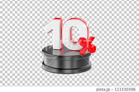 Number off discount creative composition のイラスト素材 [111530396] - PIXTA