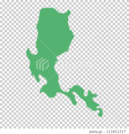 Philippine Luzon map icon. vector. - Stock Illustration [111651317] - PIXTA