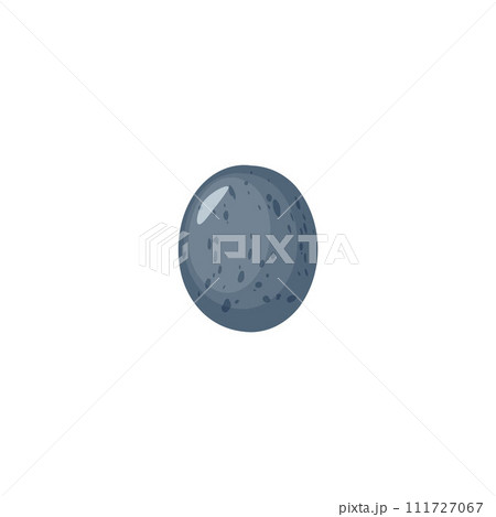 Grey pebble or natural stone with speckled,...のイラスト素材 [111727067] - PIXTA