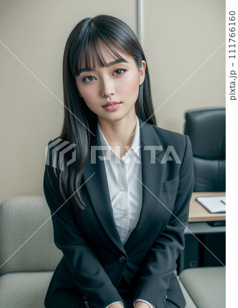 スーツAI美女「AI生成画像」のイラスト素材 [111766160] - PIXTA