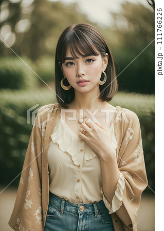 AI美女 「AI生成画像」のイラスト素材 [111766226] - PIXTA