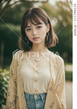 AI美女 「AI生成画像」のイラスト素材 [111766228] - PIXTA