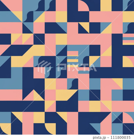 Abstract pattern random color, modern design...のイラスト素材 [111800035] - PIXTA