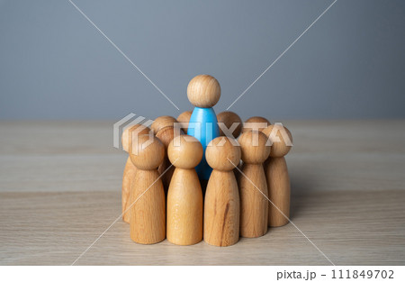 Group leader. Promising candidate. Designate an...の写真素材 [111849702] - PIXTA