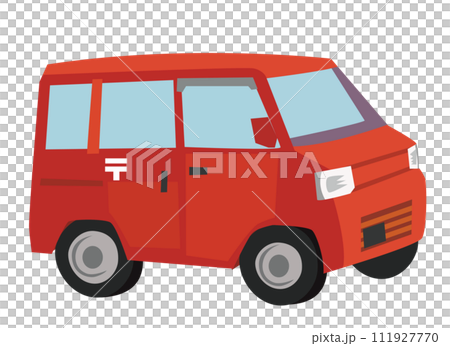 postman car - Stock Illustration [111927770] - PIXTA