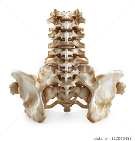 Human skeleton anatomy isolatedのイラスト素材 [112048458] - PIXTA