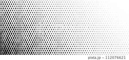 Rhombus gradient corner halftone texture....のイラスト素材 [112076621] - PIXTA