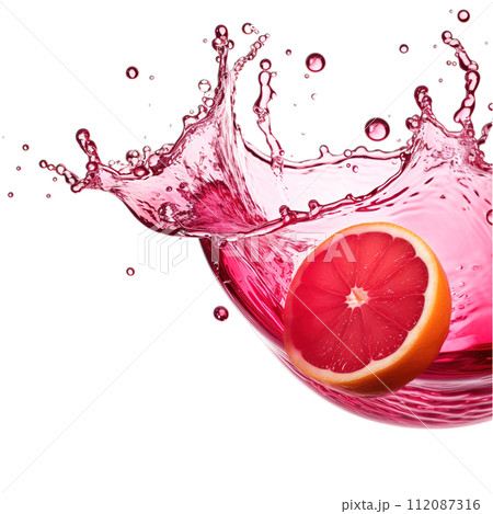 Dynamic Sangria Splash, Capturing the Essence...のイラスト素材 [112087316] - PIXTA