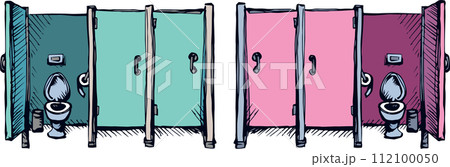 Vector drawing of looのイラスト素材 [112100050] - PIXTA