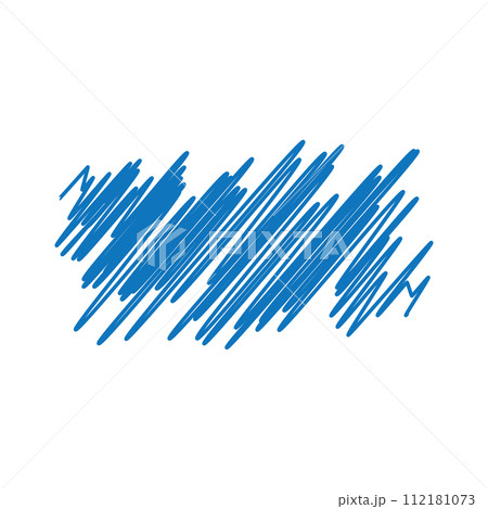 Scrible line art hand drawのイラスト素材 [112181073] - PIXTA