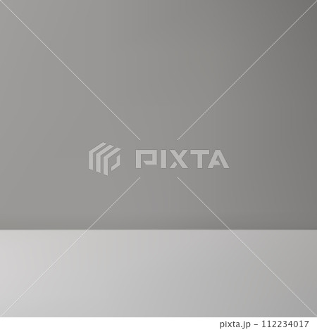 Light gray studio room background with...のイラスト素材 [112234017] - PIXTA