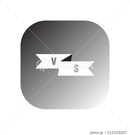 versus icon, vs vectorのイラスト素材 [112320207] - PIXTA