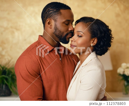 Beautiful couple hugging.のイラスト素材 [112378803] - PIXTA