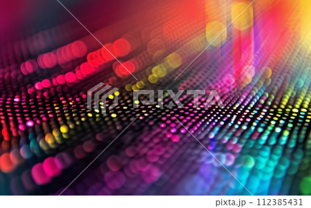 Smartphone Screen Pixels, with individual...のイラスト素材 [112385431] - PIXTA