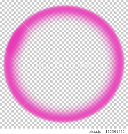 Hot Pink Circle Spray Element Design For...のイラスト素材 [112391432] - PIXTA
